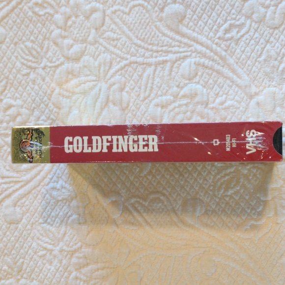 MGM | Media | 07 Goldfinger Vintage New Unopened 988 Vhs Movie Tape | Poshmark